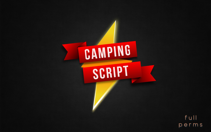 Second Life Marketplace - Camping Script Full Perms